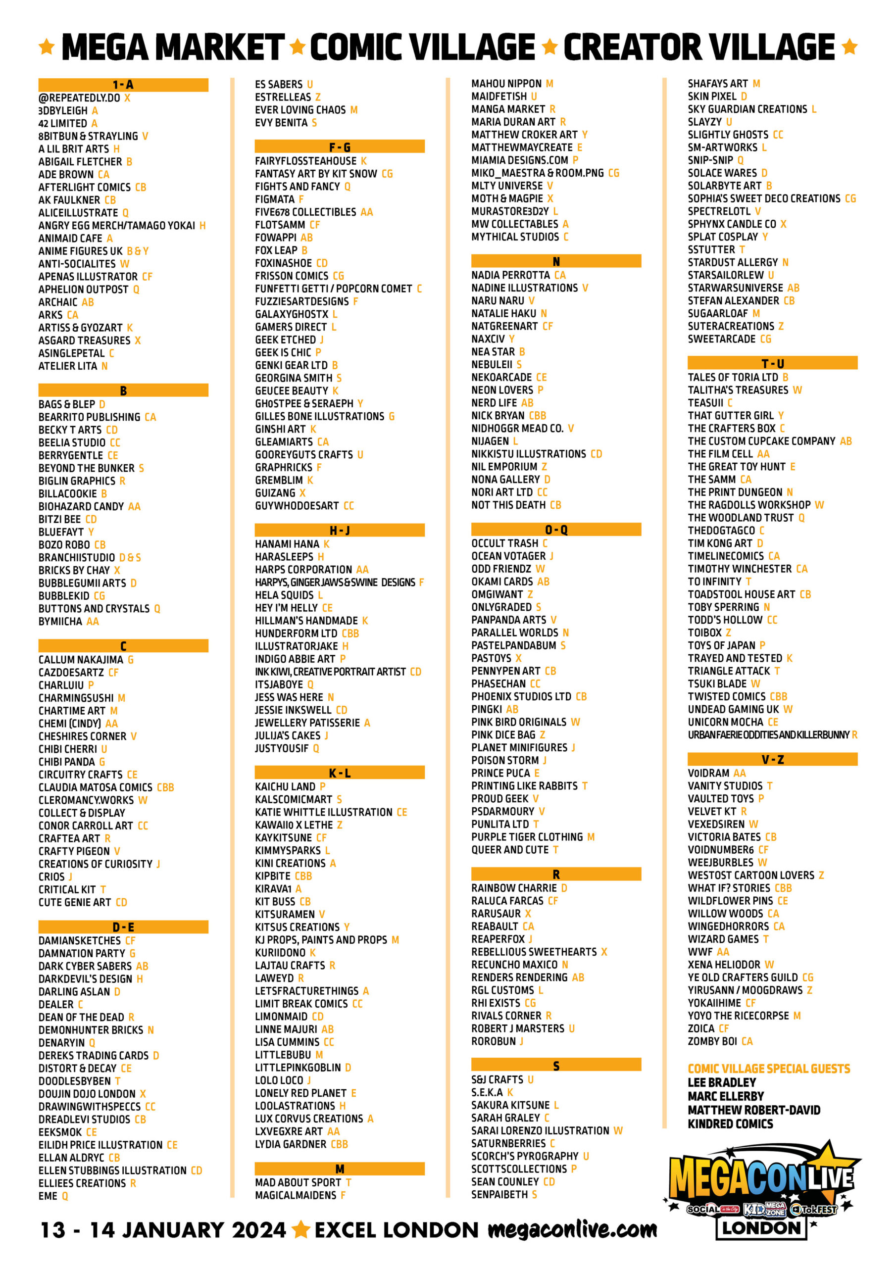 Schedule – Megacon Live