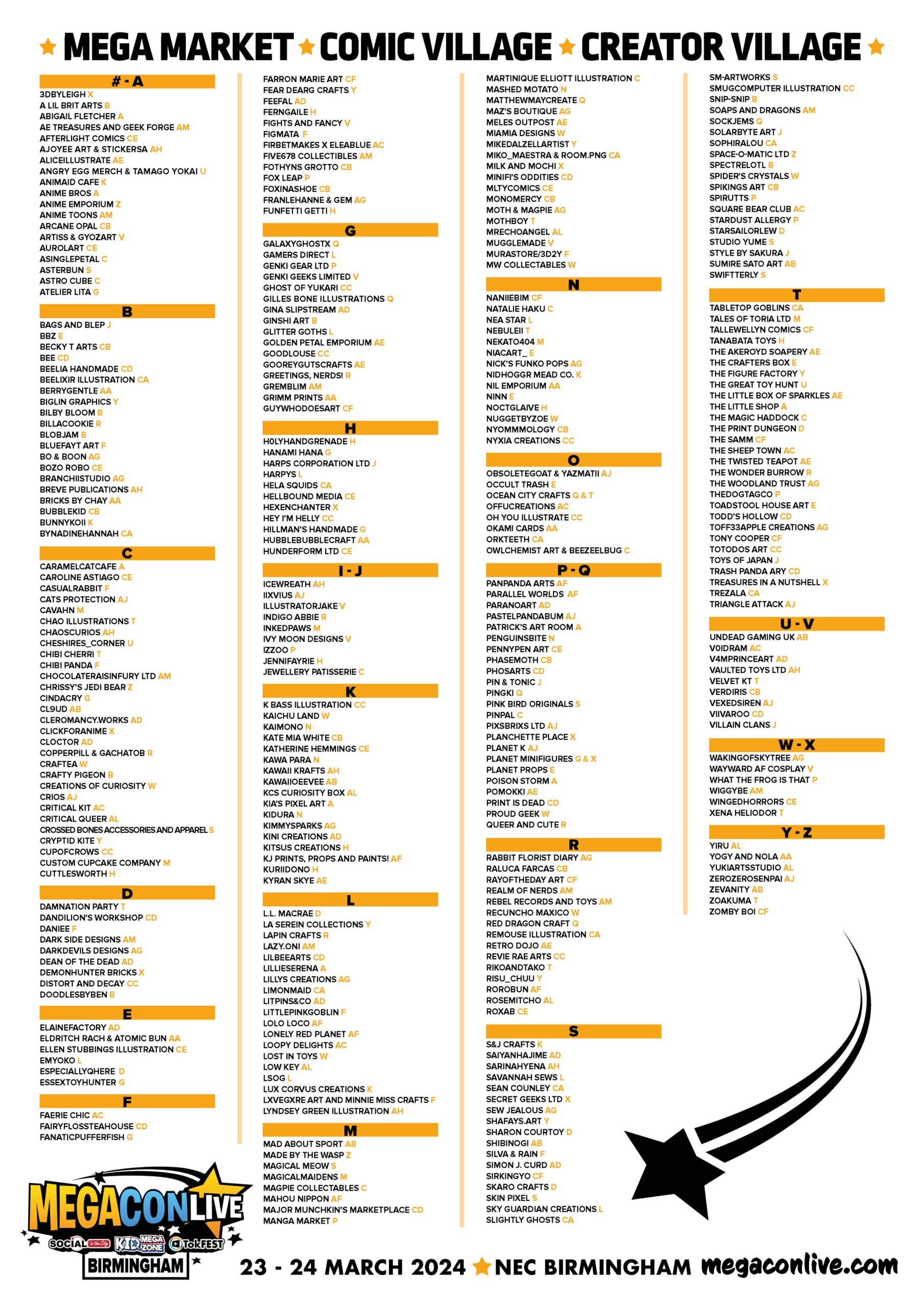 Schedule – Megacon Live