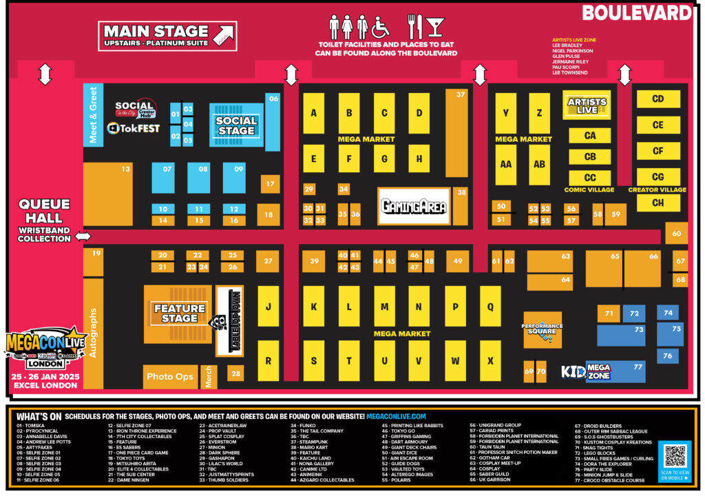 Floorplan – Megacon Live